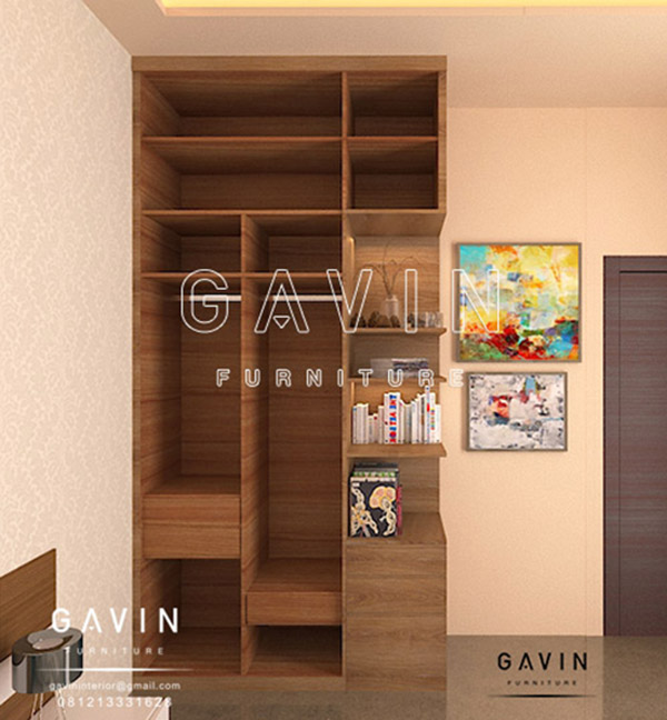 Lemari Baju Minimalis Dan Buffet Project Di Green Lake | Kitchen Set ...
