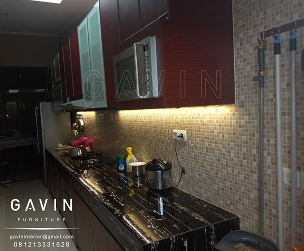 kitchen set hpl merah | Kitchen Set Jakarta