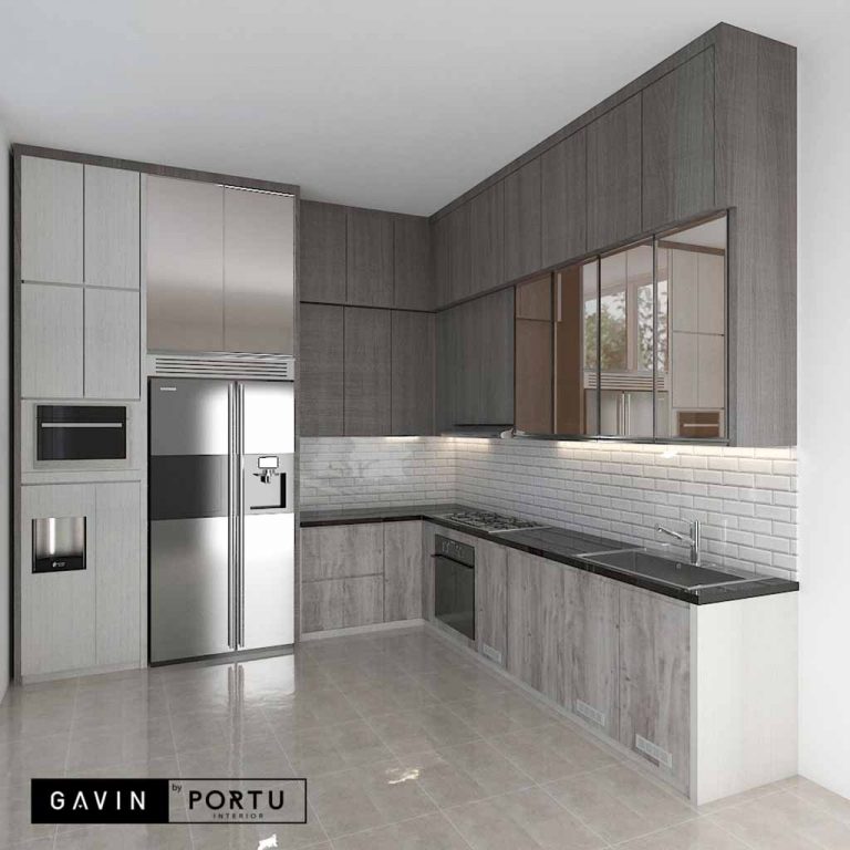 Proses Pembuatan Kitchen Set HPL Cluster Water Terrace Grand Wisata ...